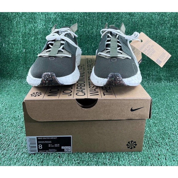 Nike | Shoes | Nike Mens Crater Impact Shoes Db2477 30 Sequoia Sail ...